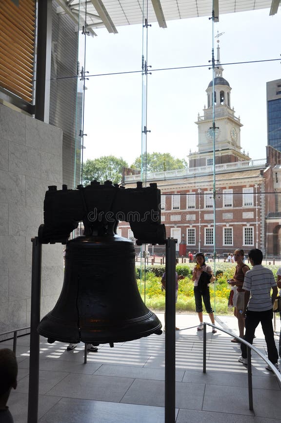 Liberty Bell in Philadelphia Editorial Stock Photo - Image of fathers ...