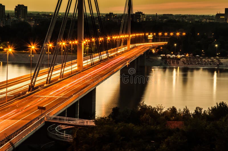 Liberty bridge Novi Sad stock photo. Image of liberty - 43482508