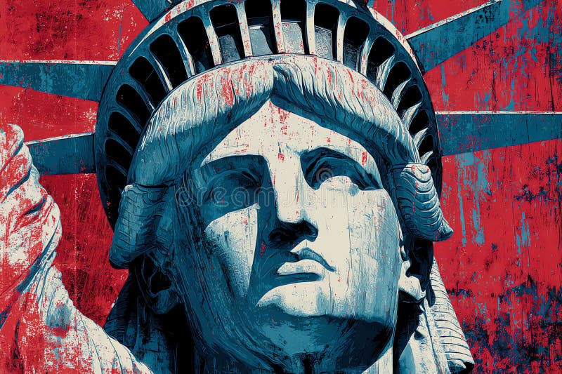 Liberty Statue Icon, AI Generated Stock Illustration - Illustration of ...