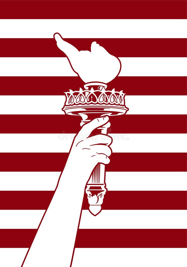 Statue of liberty stock illustration. Illustration of scene - 86747618