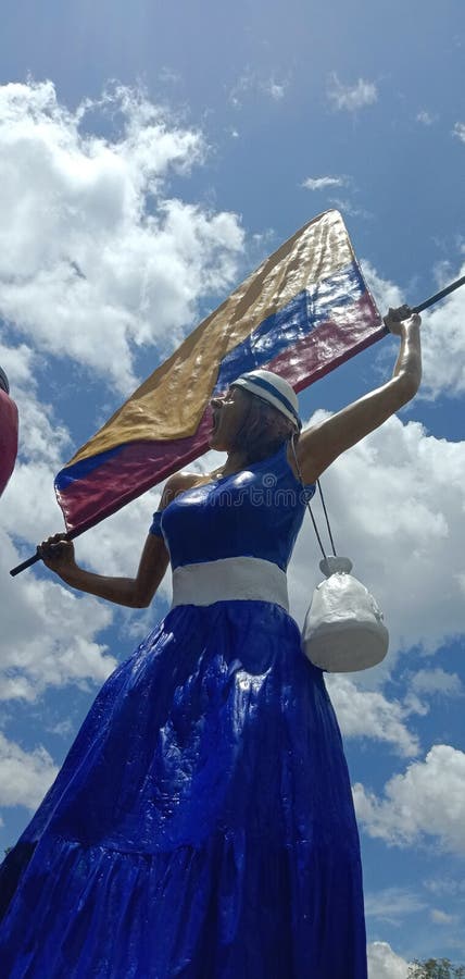 Liberty woman statue editorial stock image. Image of wind - 233282474