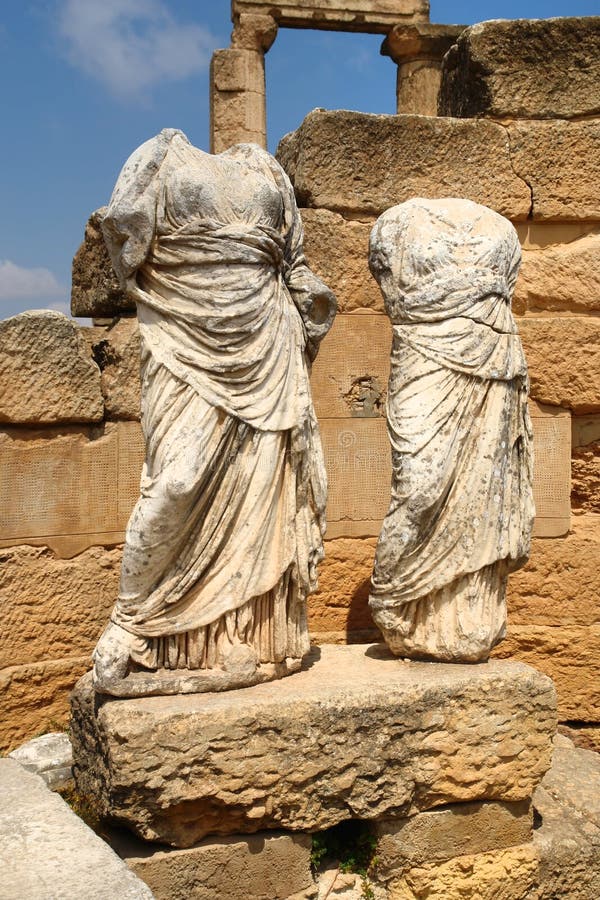 Zeus Temple in Cyrene stock image. Image of africa, roman - 23140377