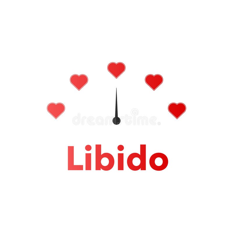 Libido Scale with Hearts. Sensual Desires and Opportunities Indicator ...