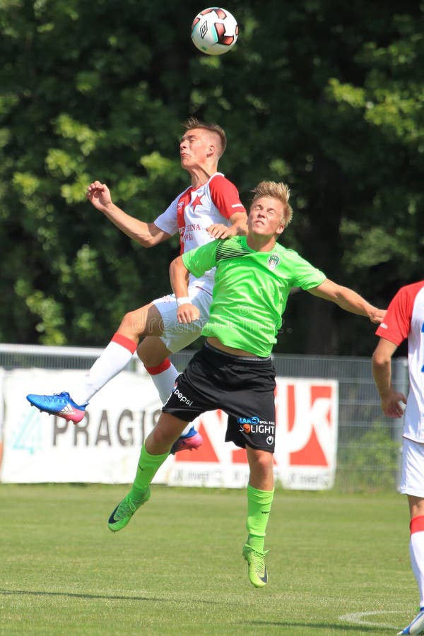 Libor Holik E Lukas Stratil - Calcio Fotografia Editoriale - Immagine ...