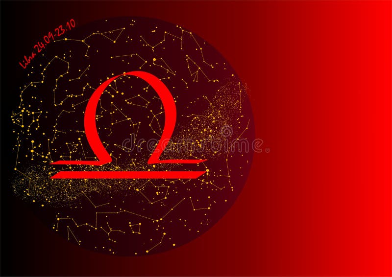Libra stock illustration. Illustration of cosmology, astronomy - 7158600