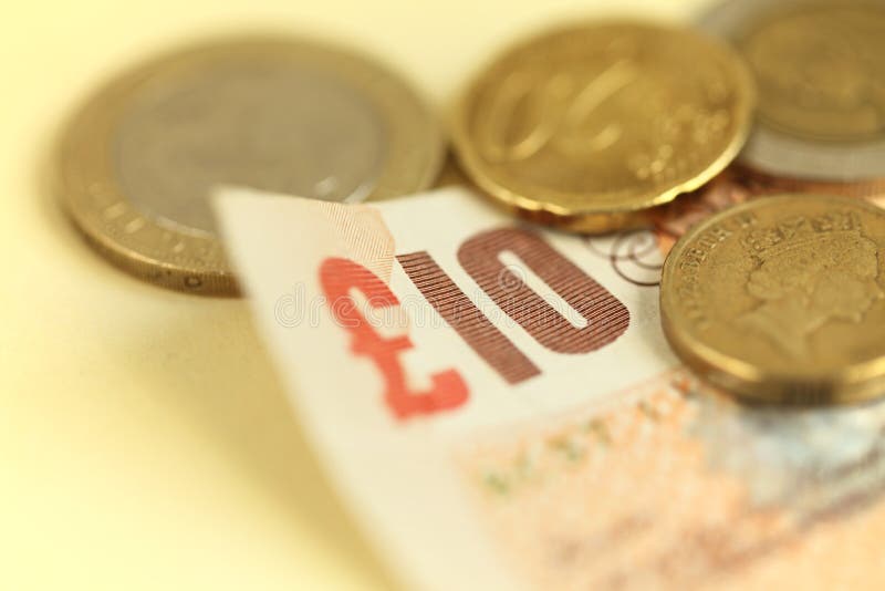Libra Bill con las monedas foto de archivo editorial. Imagen de ...