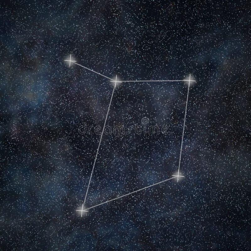 Libra Constellation. Zodiac Sign Libra Constellation Lines Stock ...