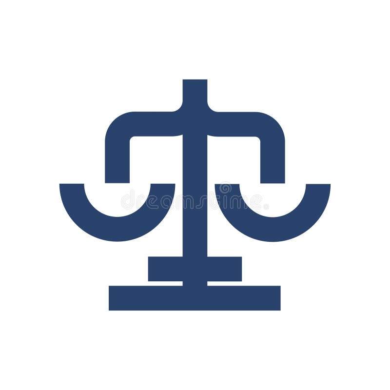 Libra logo icon design stock illustration. Illustration of template ...