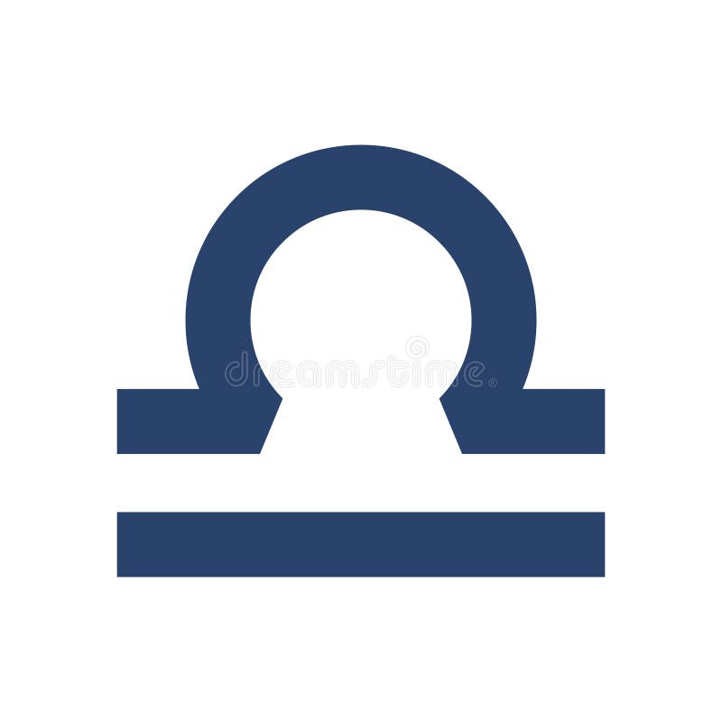 Libra logo icon design stock vector. Illustration of lawyer - 347466831