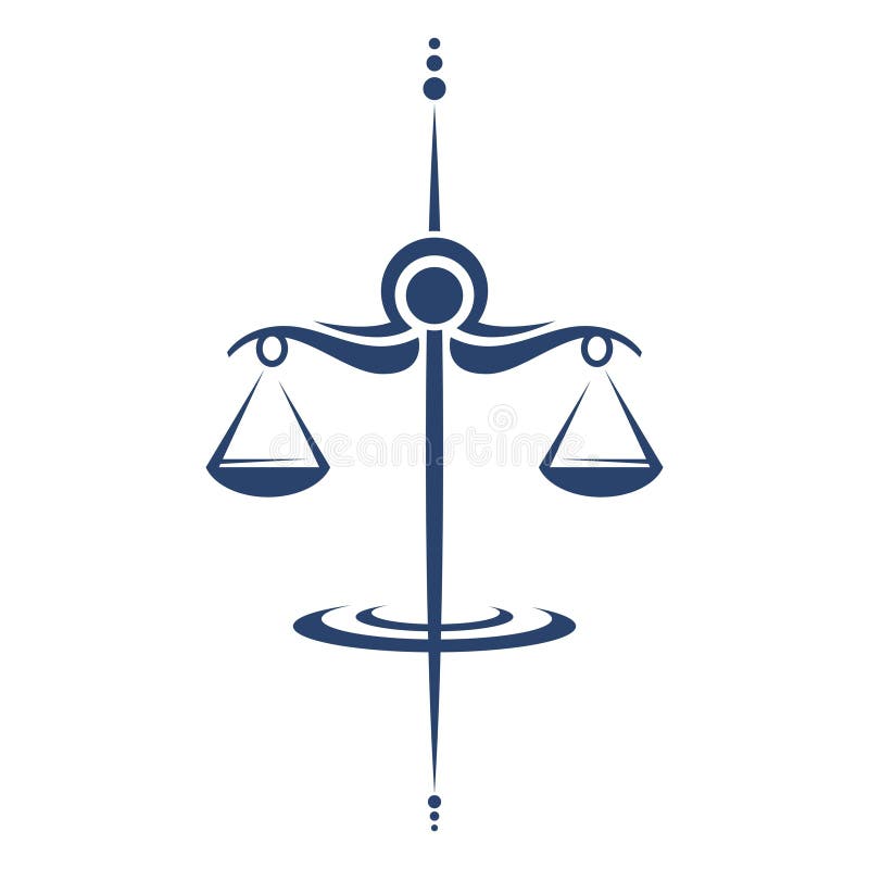Libra logo icon design stock vector. Illustration of judicial - 347466878