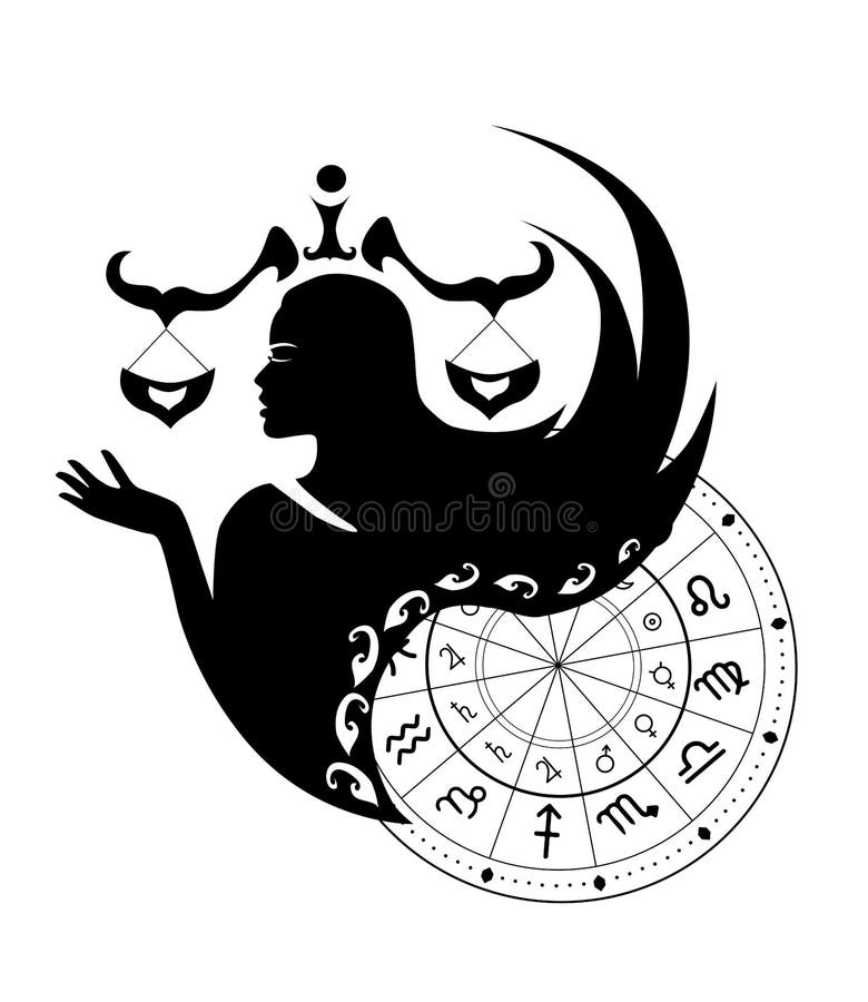 The libra sign stock vector. Illustration of icon, horoscope - 254634670