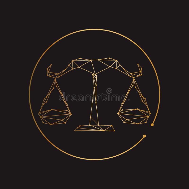 Libra. Vector Illustration Decorative Design Stock Vector ...
