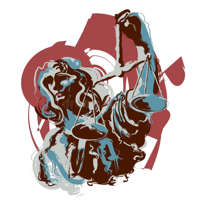 Libra. Vector Illustration Decorative Design Stock Vector ...