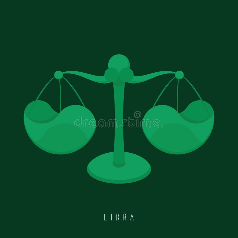 Libra. Vector Illustration Decorative Design Stock Vector ...