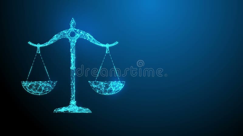 Libra Zodiac Constellation Stars, Dark Sky Blurred Magic Horoscope ...