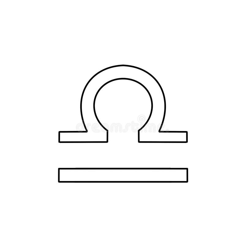 Astro libra stock illustration. Illustration of decor, astrological ...