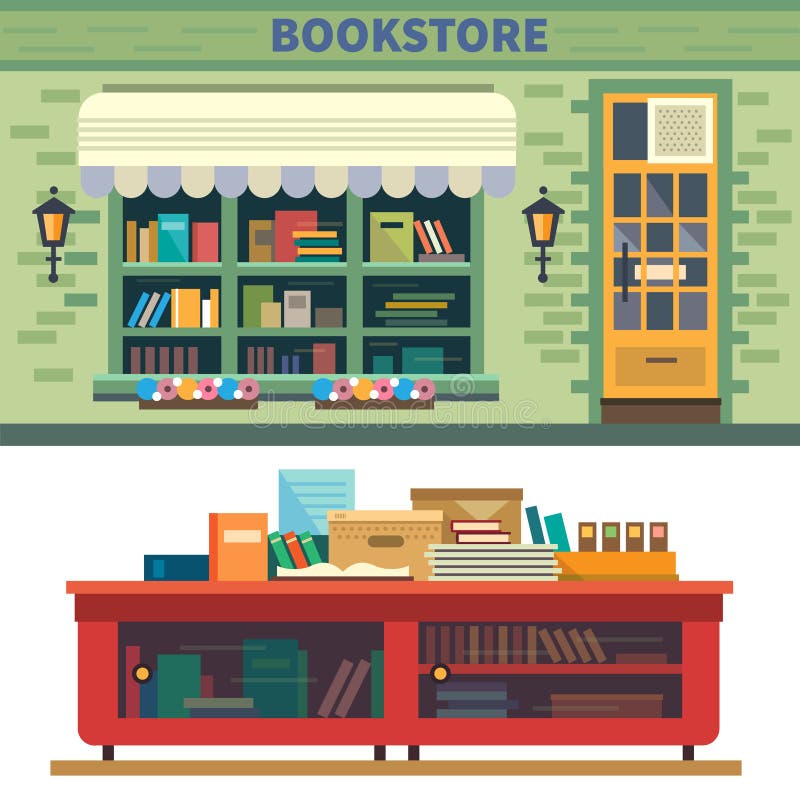 Librairie Stock Illustrations, Vecteurs, & Clipart – (69,766 Stock ...