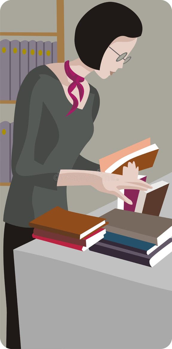 Librarian Stock Illustrations – 6,287 Librarian Stock Illustrations ...
