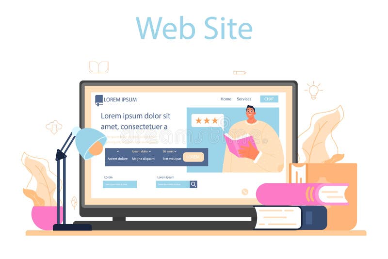 Librarian Online Service or Platform. Library Staff Cataloging and ...