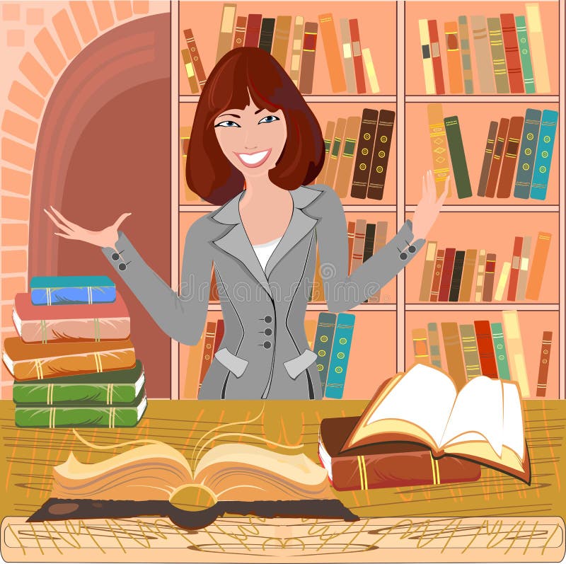 Librarian Stock Illustrations – 3,688 Librarian Stock Illustrations ...