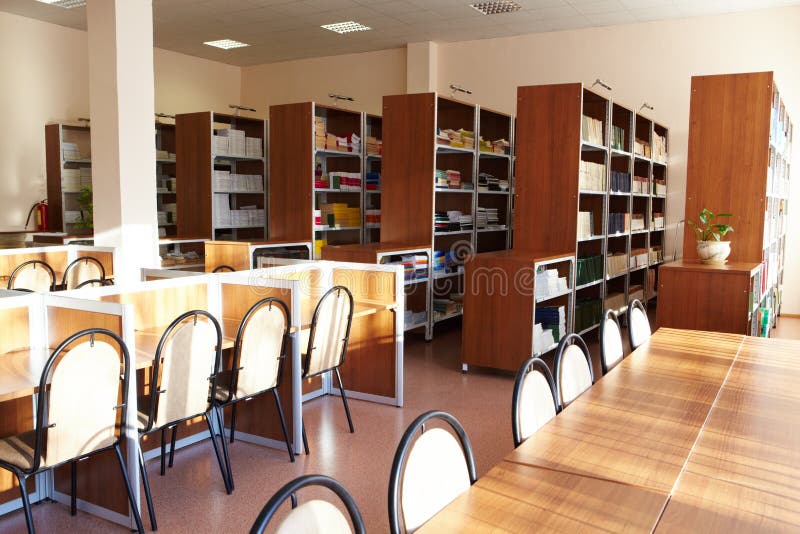 Modern library stock photo. Image of library, objects - 26300278