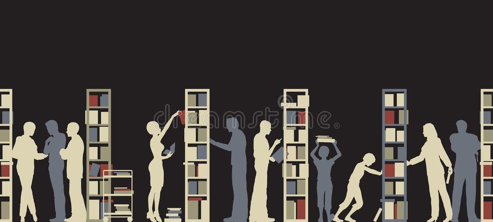 Silhouette Library Stock Illustrations – 26,329 Silhouette Library ...