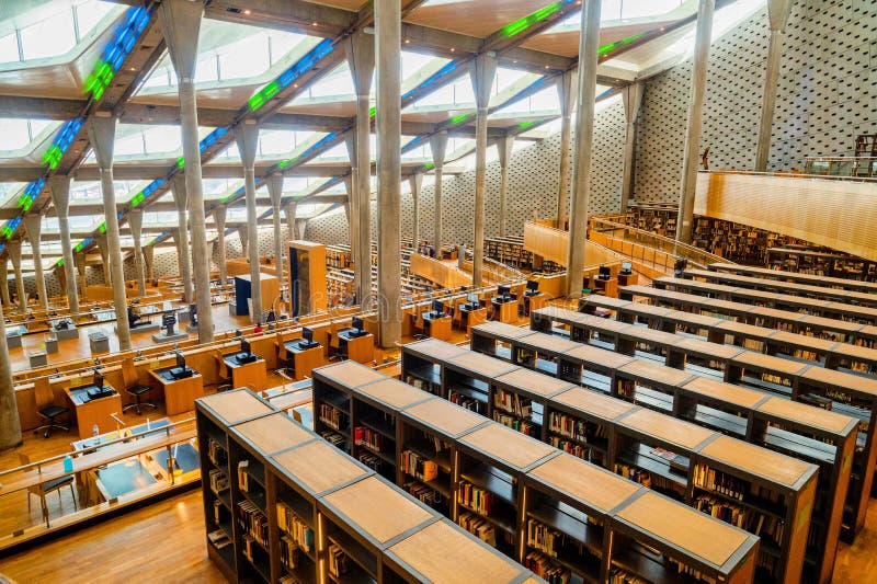 The Library of Alexandria in Egypt Editorial Stock Image - Image of ...