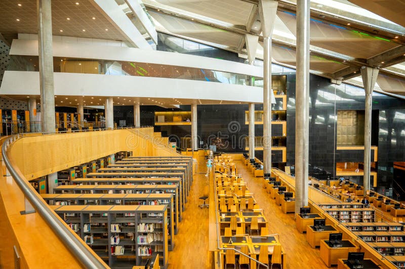 The Library of Alexandria in Egypt Editorial Stock Photo - Image of ...