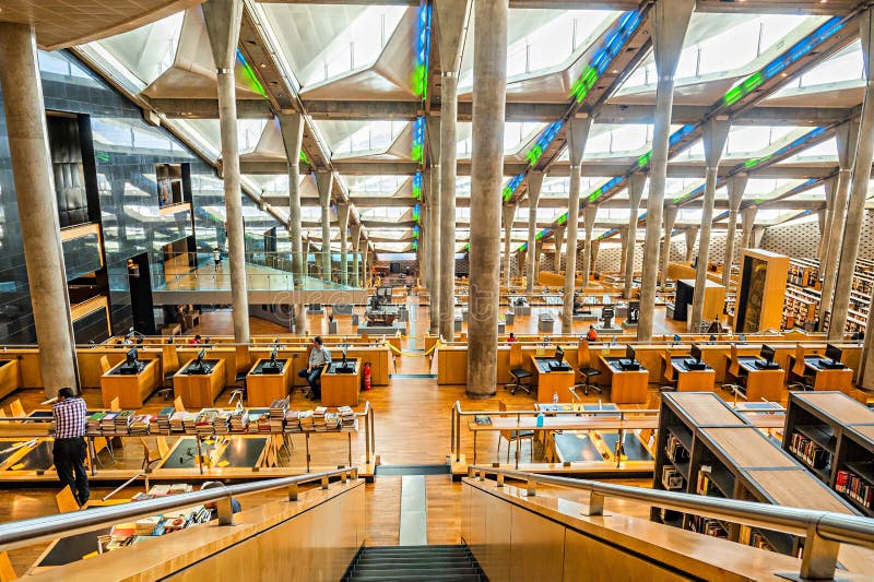 The Library of Alexandria in Egypt Editorial Photography - Image of ...