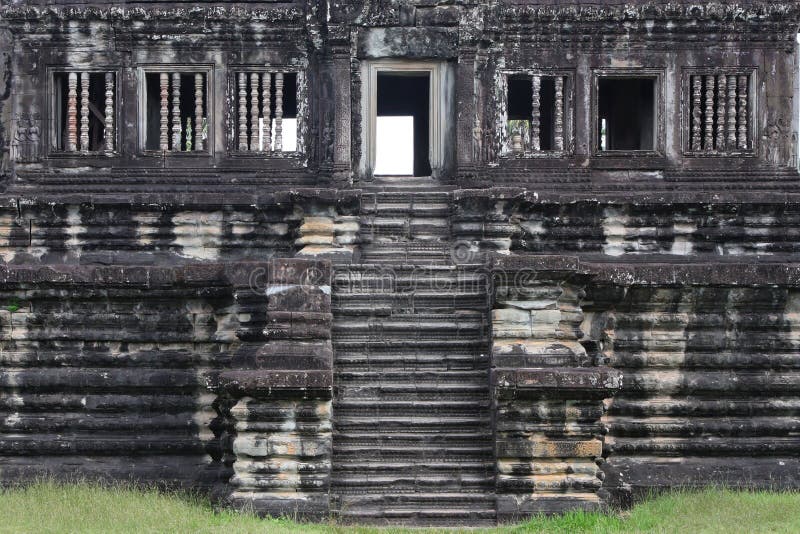 Library in Angkor Wat Temple Stock Image - Image of heritage ...