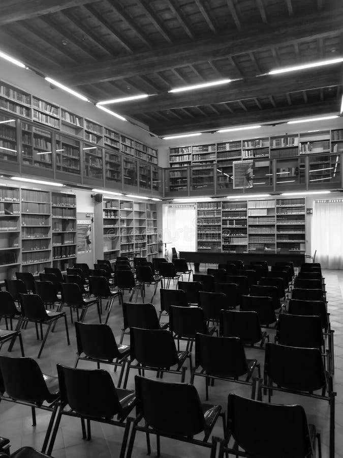 Library auditorium stock photo. Image of library, chairs - 143554270