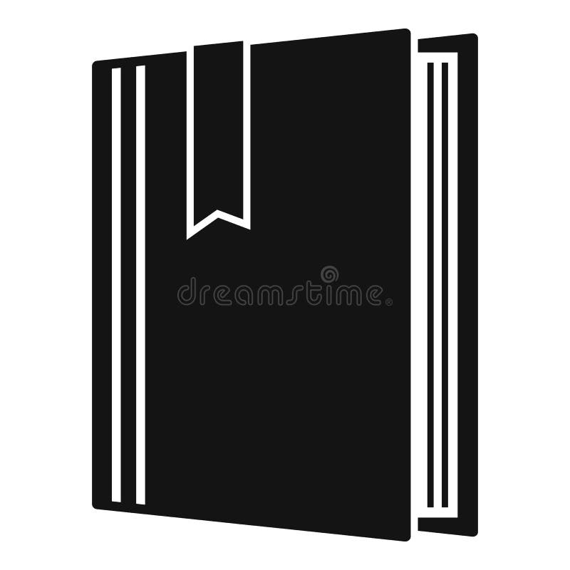 Library Book Icon, Simple Style Stock Vector - Illustration of ...