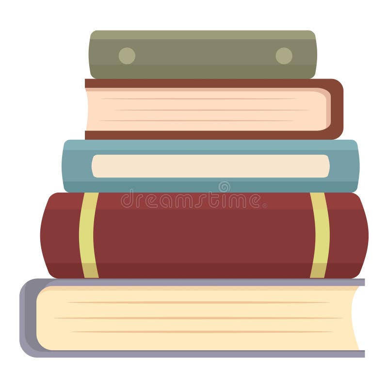 Magazine Learning Icon Cartoon Vector. Book Study Stock Vector - Illustration of library ...