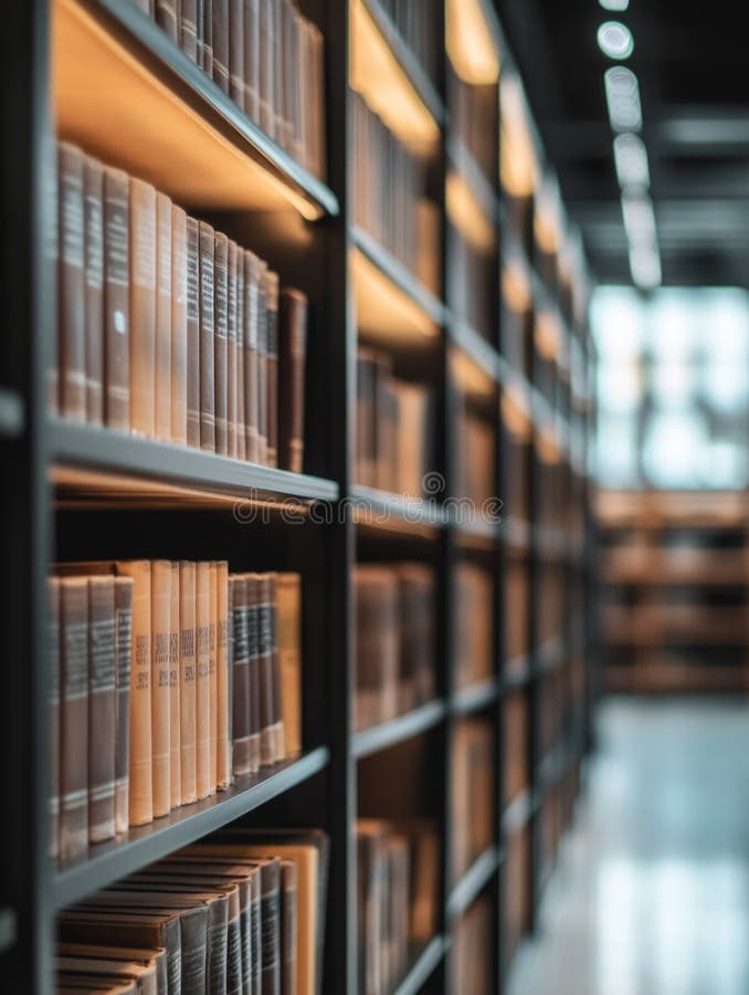 Library books on shelf stock image. Image of books, intellectual ...