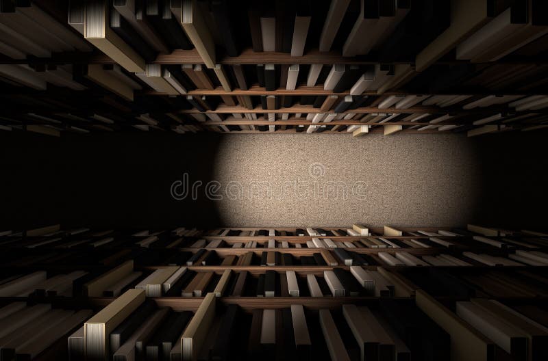 Library Bookshelf Aisle stock image. Image of hall, reference - 60267511