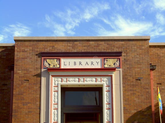 Library Building stock photo. Image of facility, amenities - 9614322
