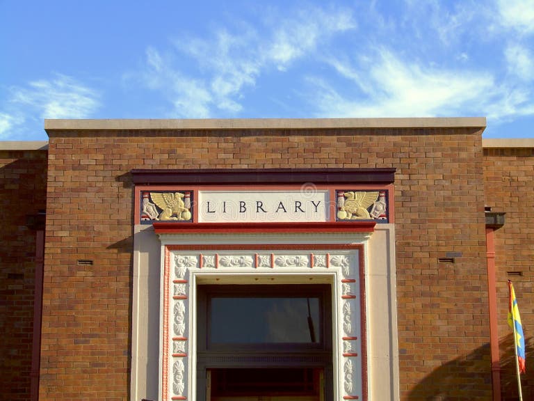 Library Building stock photo. Image of facility, amenities - 9614322