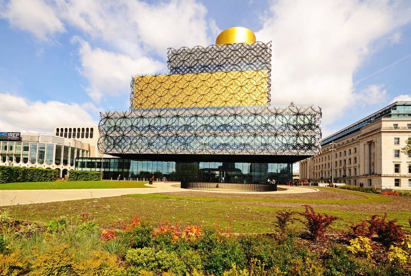 Library Building, Birmingham. Editorial Photography - Image of building ...