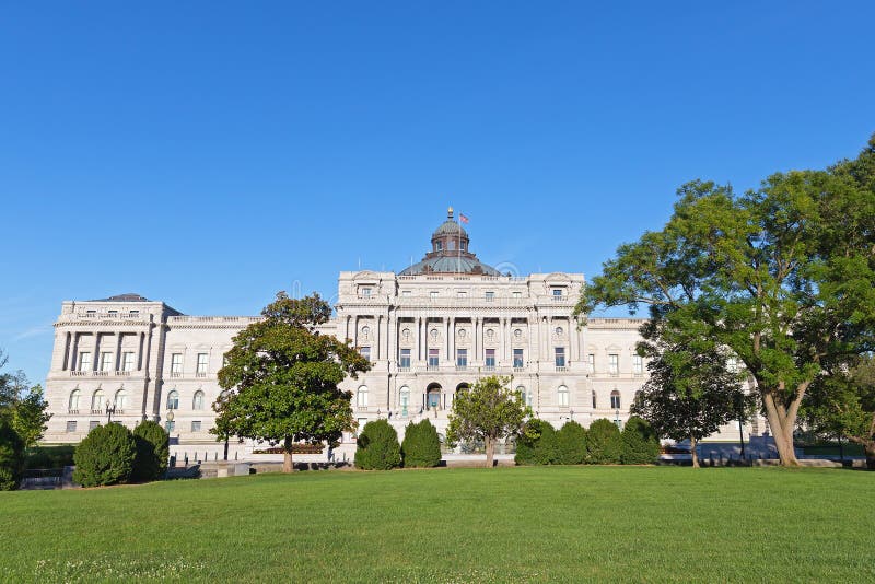 The Library of Congress Building in Washington DC, USA. Editorial Stock ...