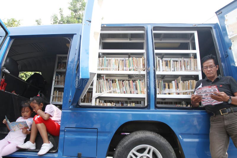 Library car editorial photo. Image of transport, indonesia - 36291686