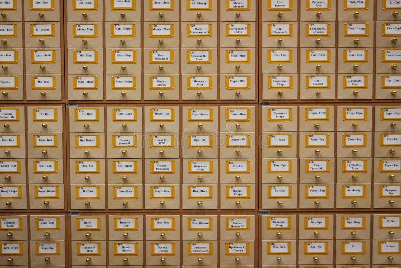 Library catalog stock photo. Image of card, catalog, telephone - 62652922