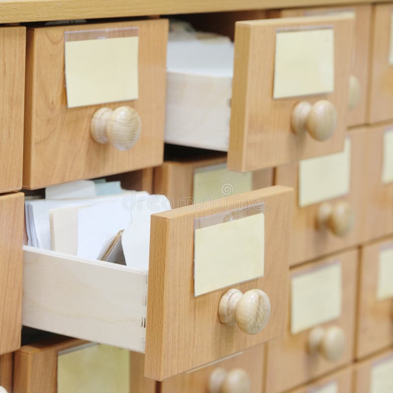 Library Catalog stock photo. Image of education, filing - 7605856