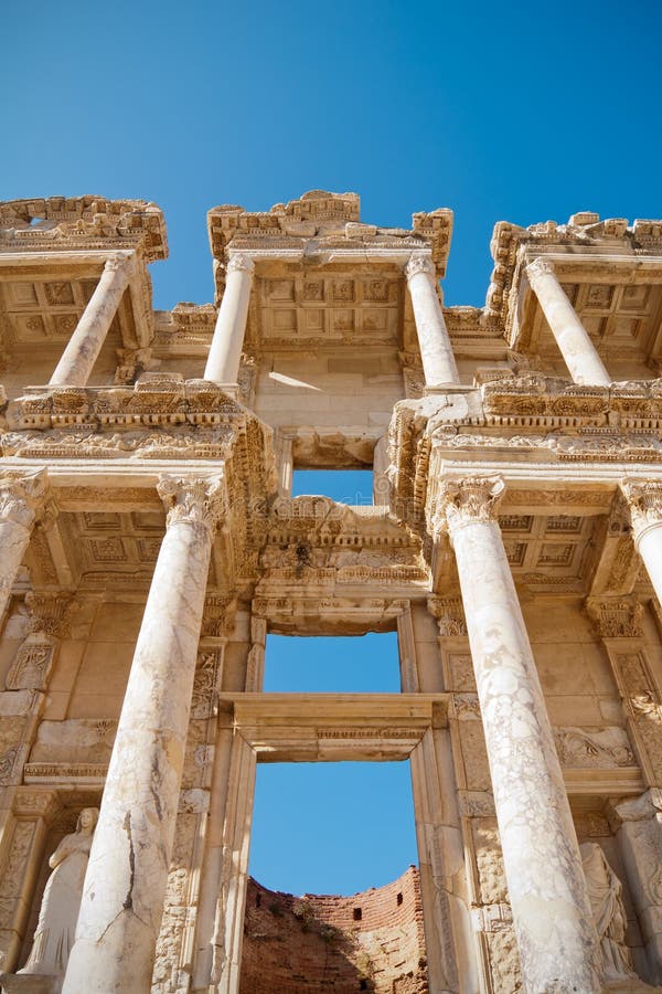 Library of Celsus stock image. Image of ancient, history - 22353771