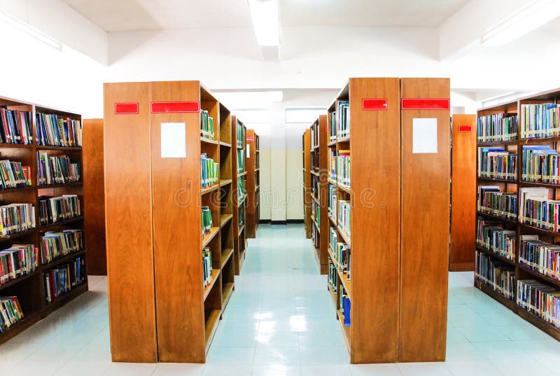 Library stock photo. Image of hardcover, information - 42291130