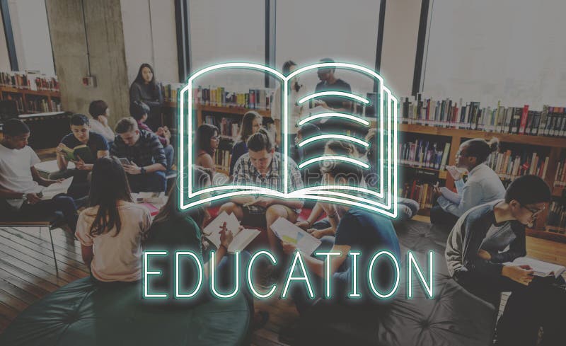 Library College Education Project Work Concept Stock Image - Image of ...