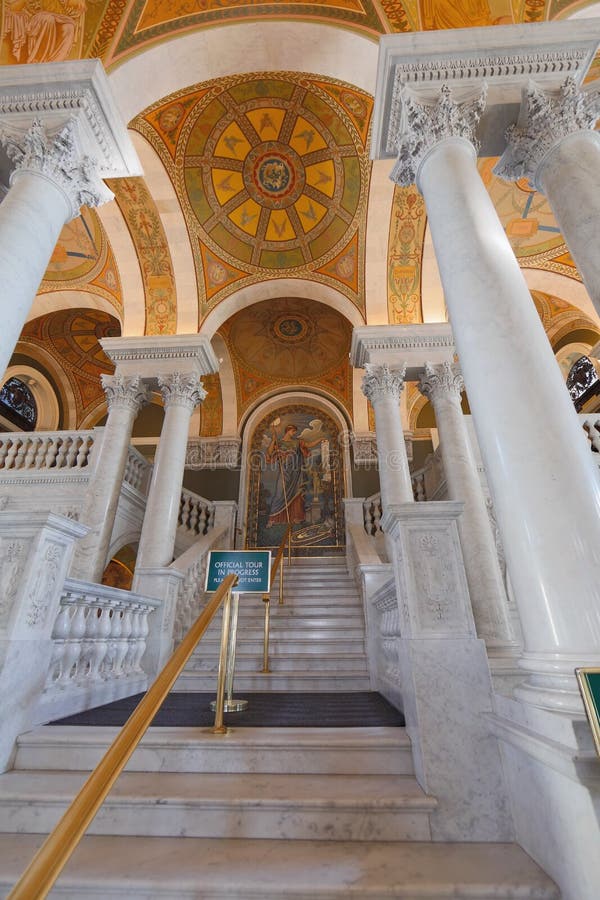 Library of Congress Thomas Jefferson Building Editorial Photo - Image ...