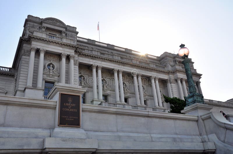 Library Of Congress, Washington DC - United States Stock Photo - Image ...