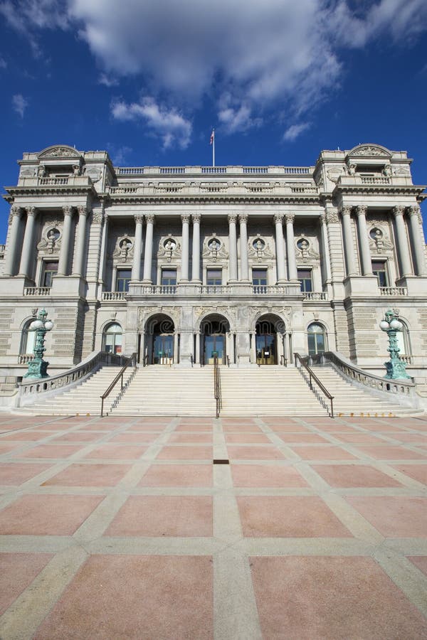 Library of Congress in Washington. Stock Photo - Image of government ...