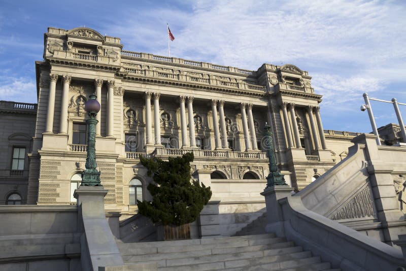 Library of Congress, Washington, DC Stock Image - Image of america ...