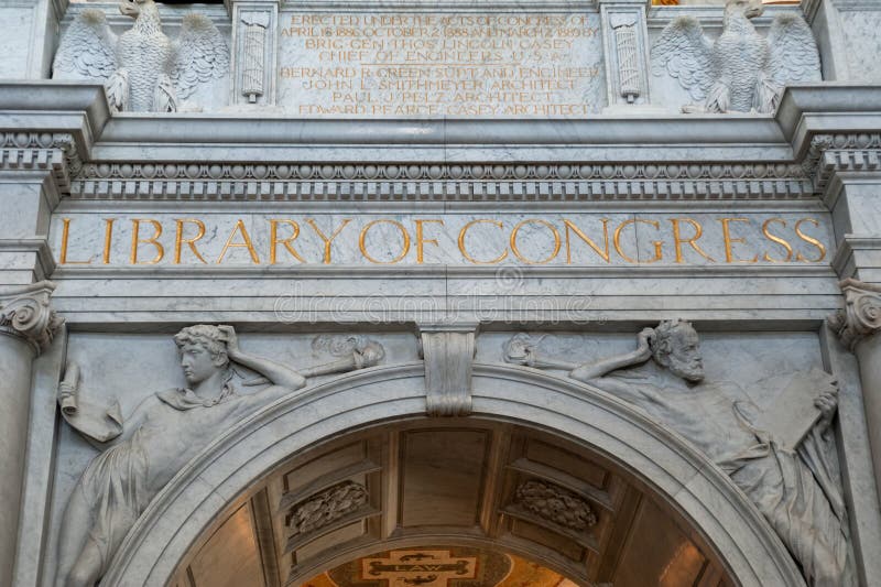 Library of Congress, in Washington, DC Interior Editorial Photography ...